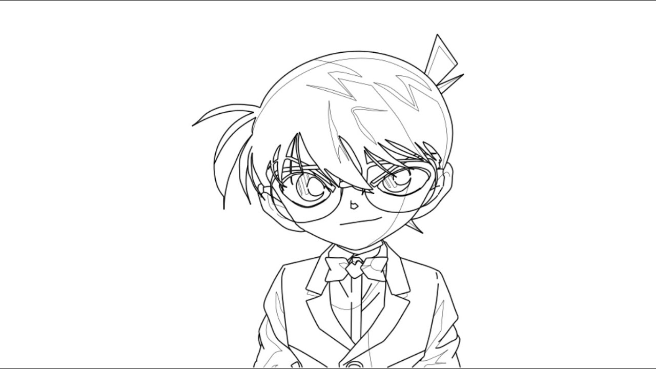 Detective Conan Coloring Pages