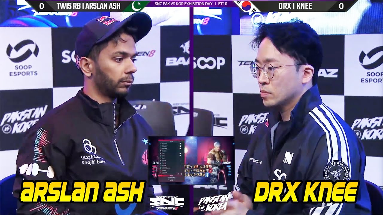 Exhibition Match🔥G.O.A.T Knee (Bryan) 🇰🇷 vs Arslan Ash (Clive\Nina) 🇵🇰 ...