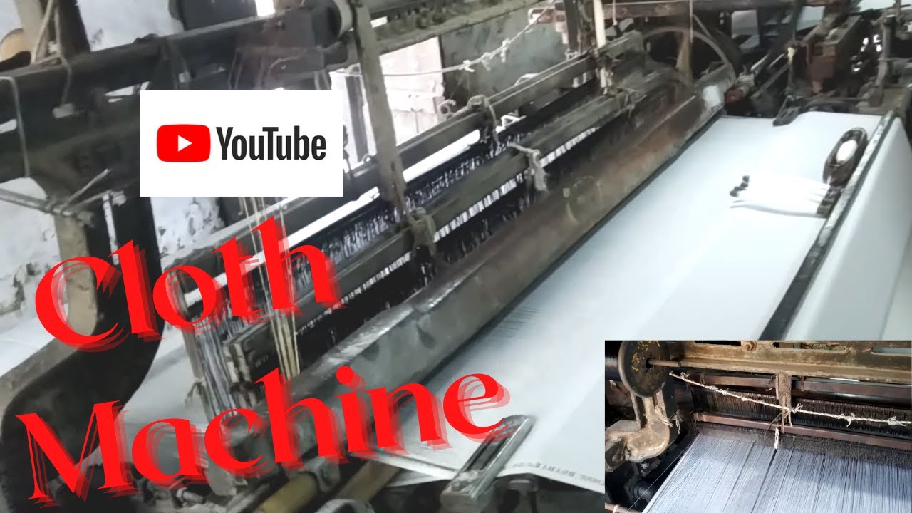 Kapda ka machine/How to make cloth /#Cloth Factory/#Kapda kaise banata ...