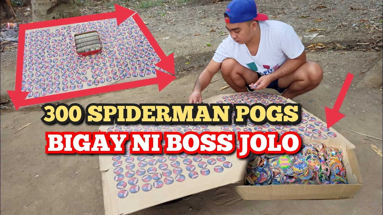 300 SPIDERMAN POGS | #90s | #teks | #poggers | #90skids | #batang90s ...
