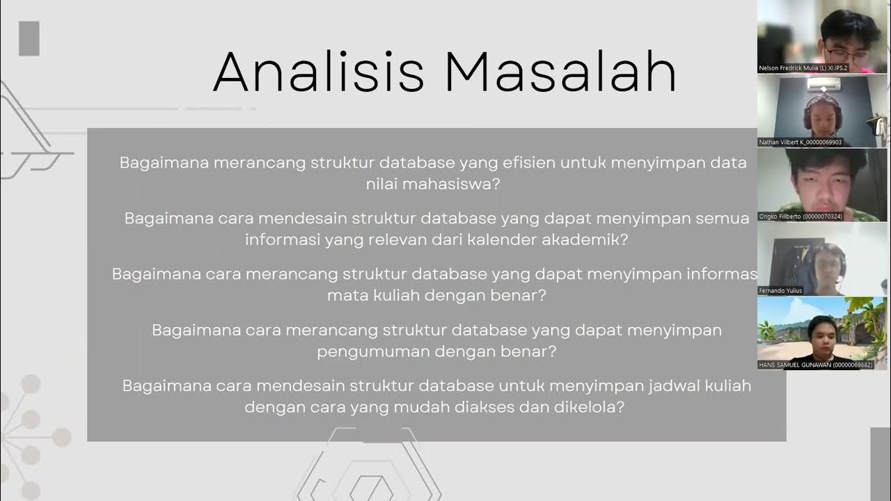 Video presentasi database - YouTube