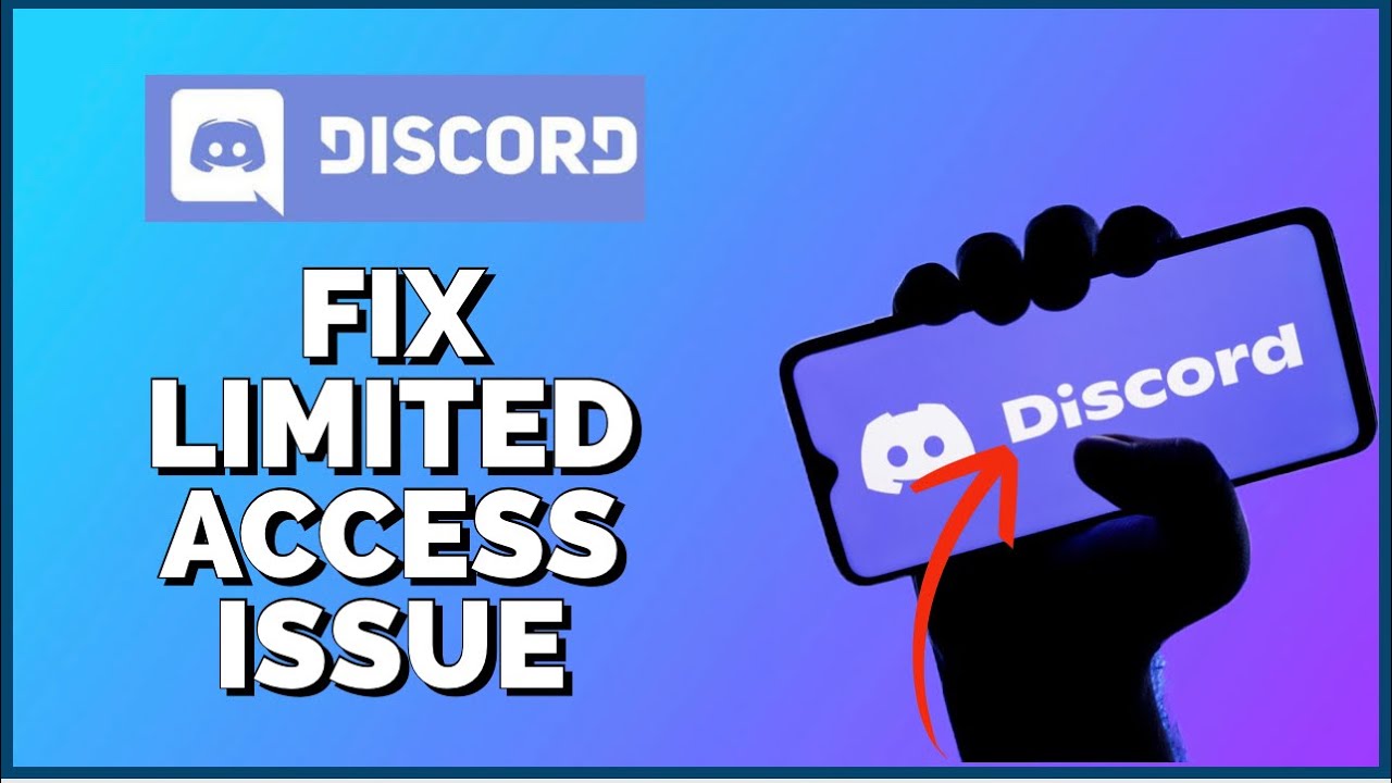 How to Fix Limited Access on Discord 2023? - YouTube