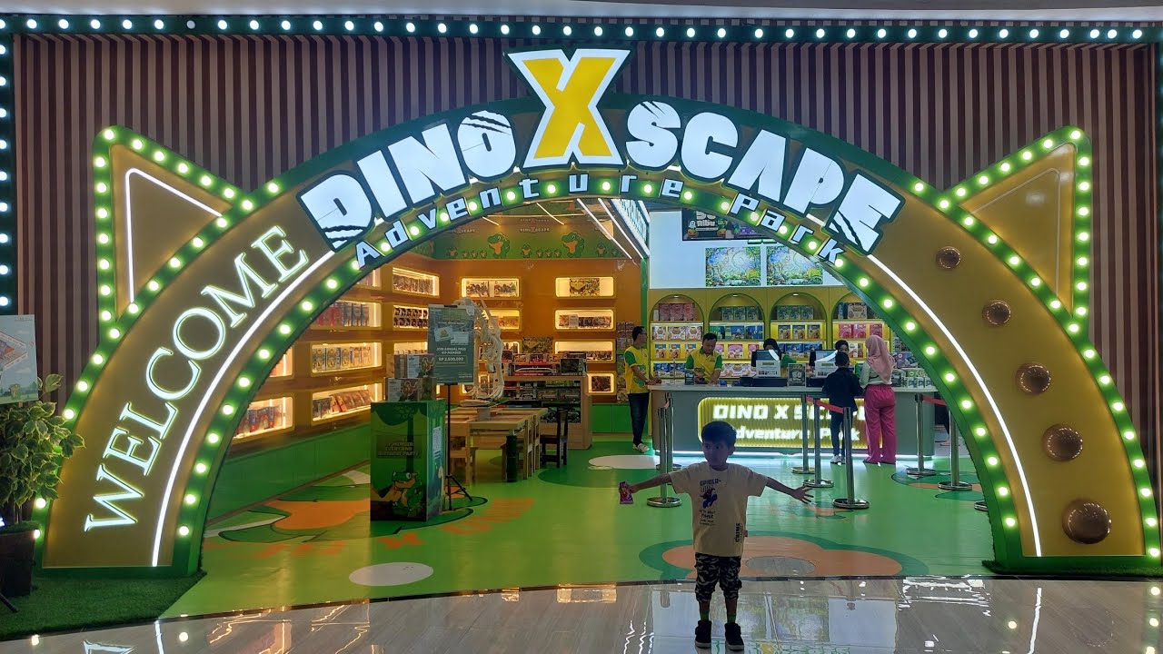 Dino Xscape, Wahana Bermain Anak Terbaru di Lippo Supermall Karawaci ...