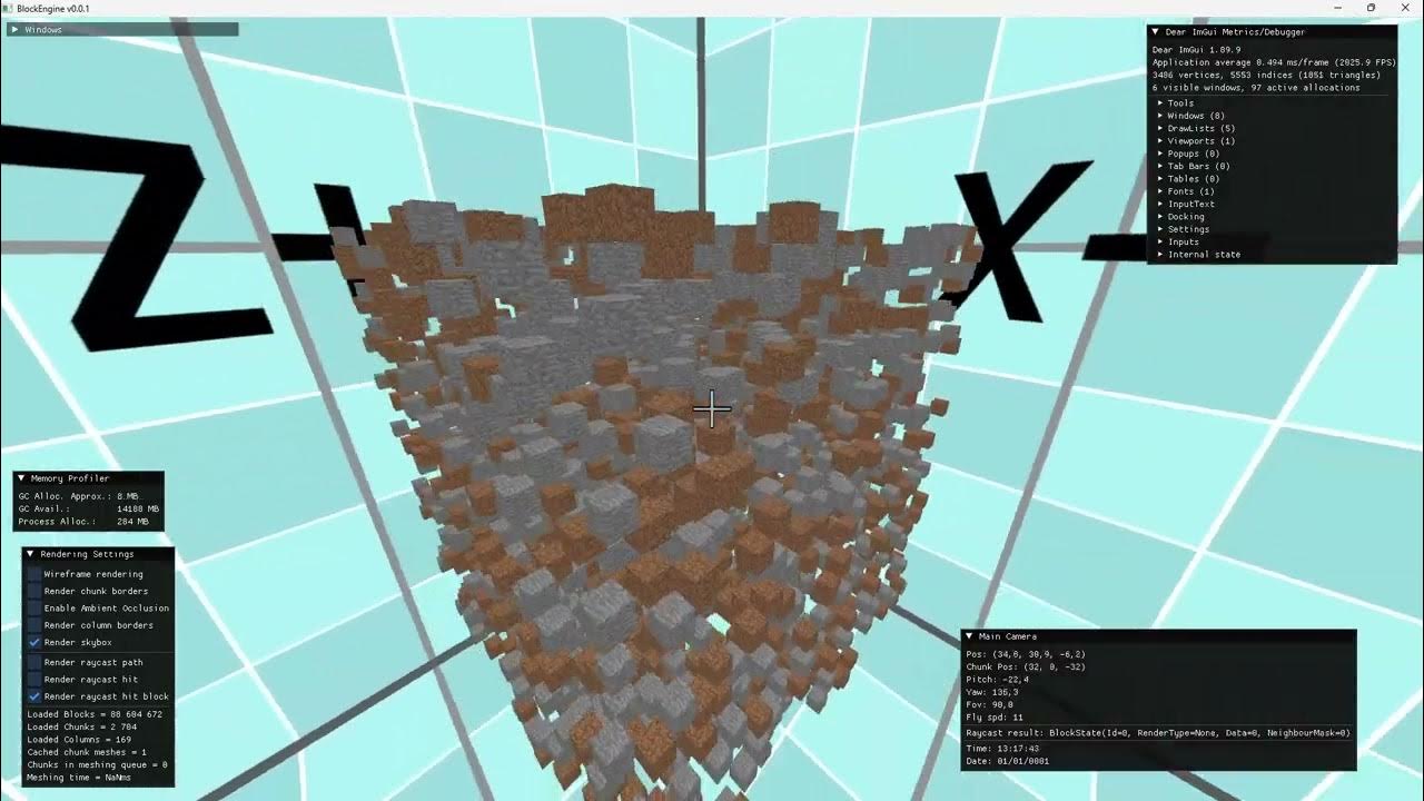 [Block Engine]: Voxel world Raycasting - YouTube