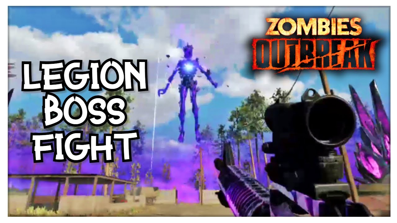 LEGION BOSS FIGHT "OUTBREAK" Co-op Easter Egg - YouTube