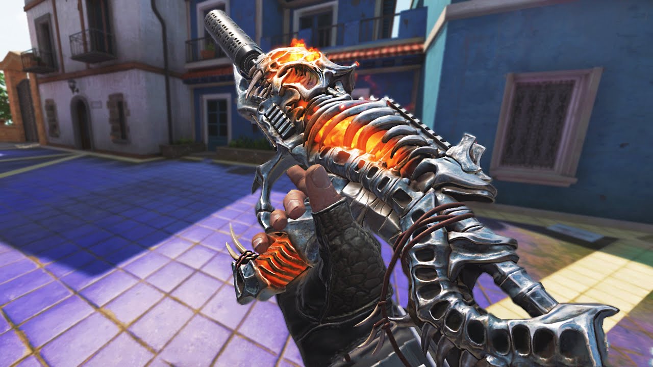 THE BEST LEGENDARY SKIN EVER! NEW QXR FOSSIL FIRE IN COD MOBILE! - YouTube