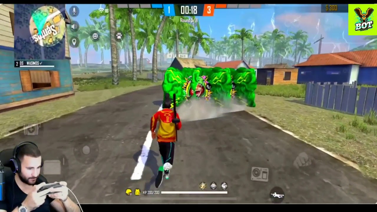 RAISTAR VS WASSIMOS 1 VS 1 CHALLENGE Of #FREE FIRE👹👹 - YouTube