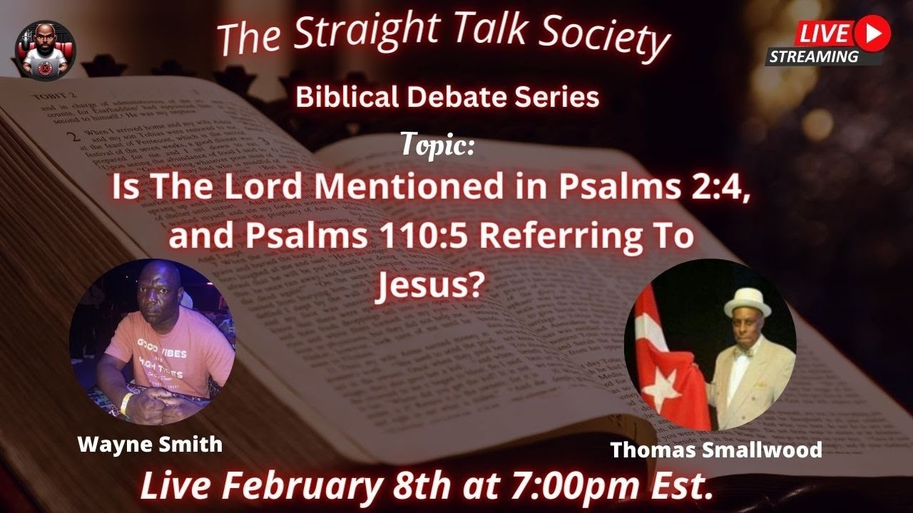 STS Biblical Debate Series Episode 8: Wayne Smith vs. Thomas Smallwood ...