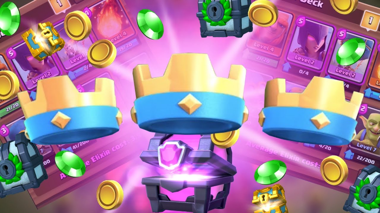 "GREATEST 3 CROWN DECK EVER!" Clash Royale | BEST ARENA 4+ DECK! BATTLE ...