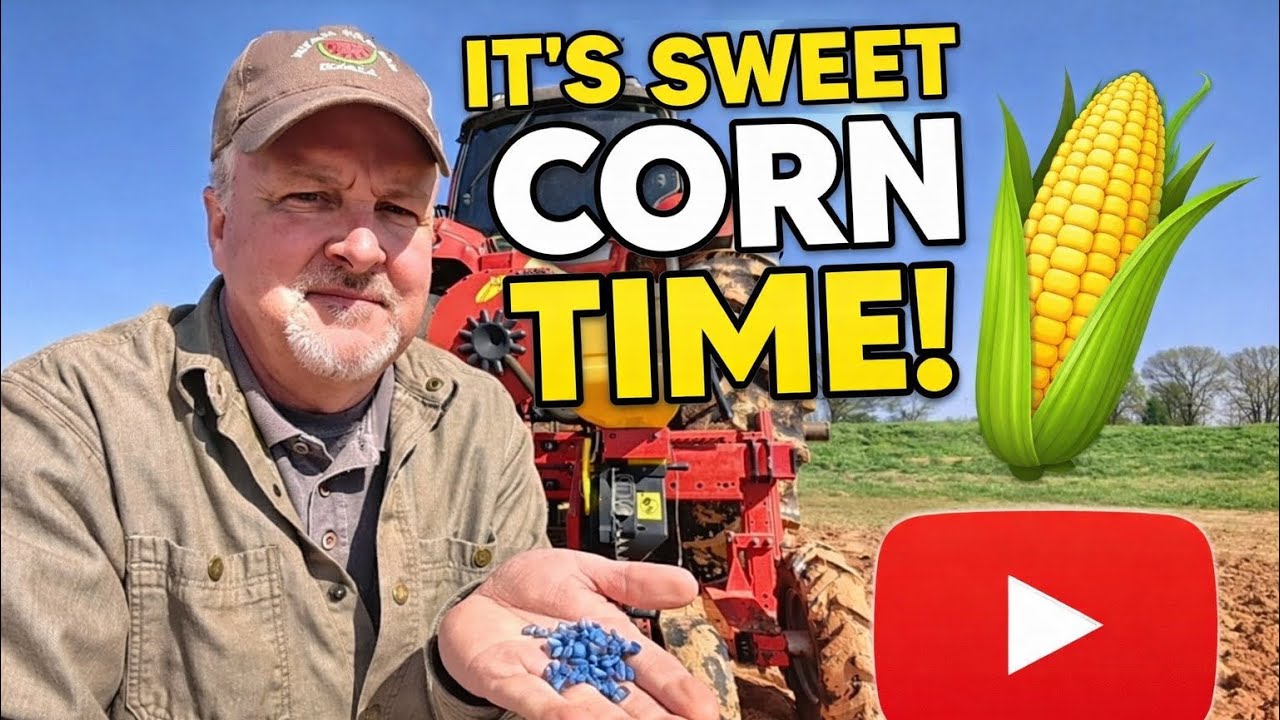 1st Sweet Corn Planting 2026 - YouTube