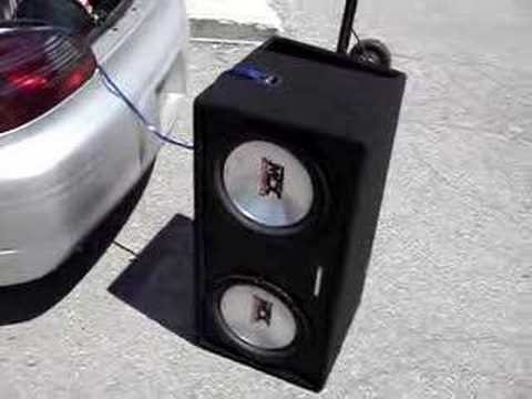 12" MTX 4500 Subwoofers BLOWN IN SMOKE!!! - YouTube