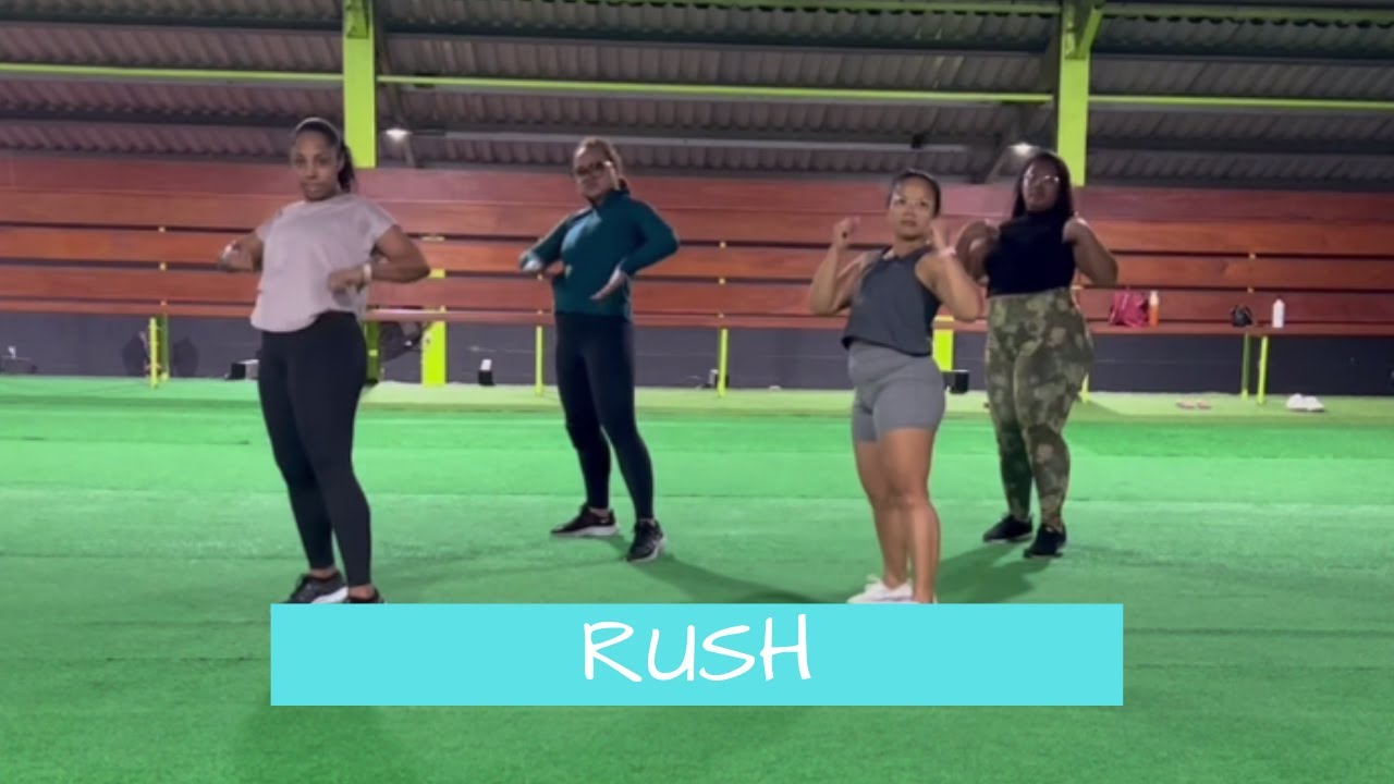 Ayra Starr - Rush / Dance Fitness Zumba Choreography - YouTube
