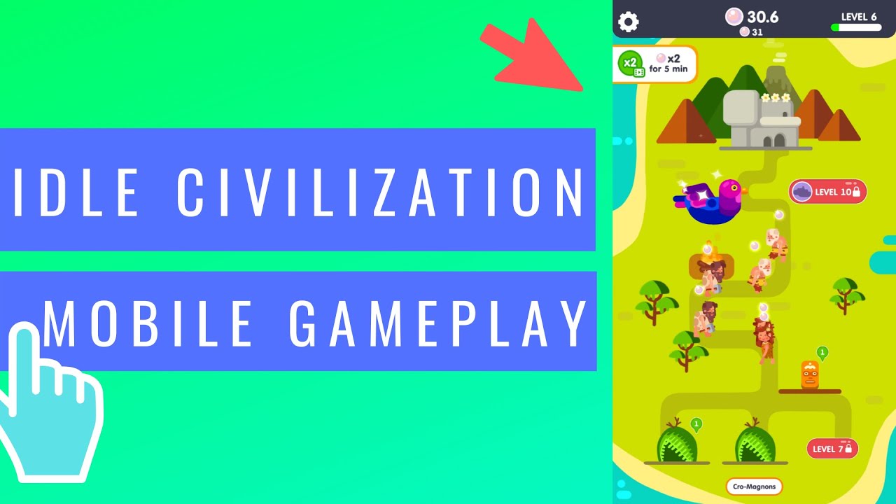 Idle Civilization | iOS / Android Mobile Gameplay - YouTube