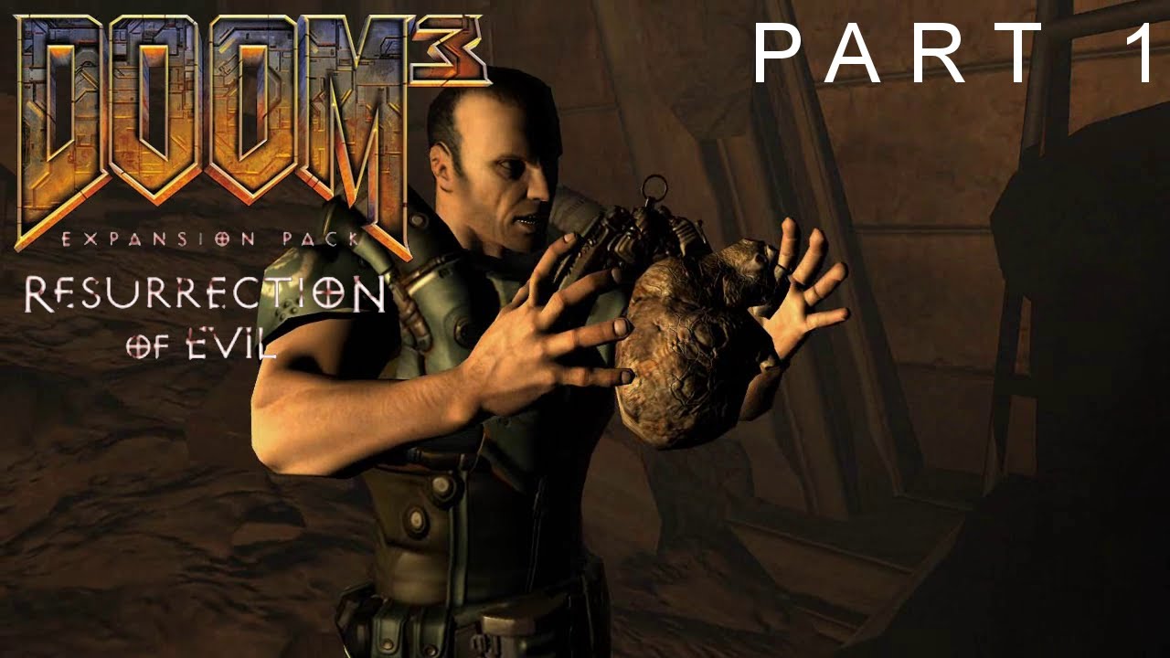 Let's Play Doom 3: RoE - Part 1: Eugh, That Heart... - YouTube