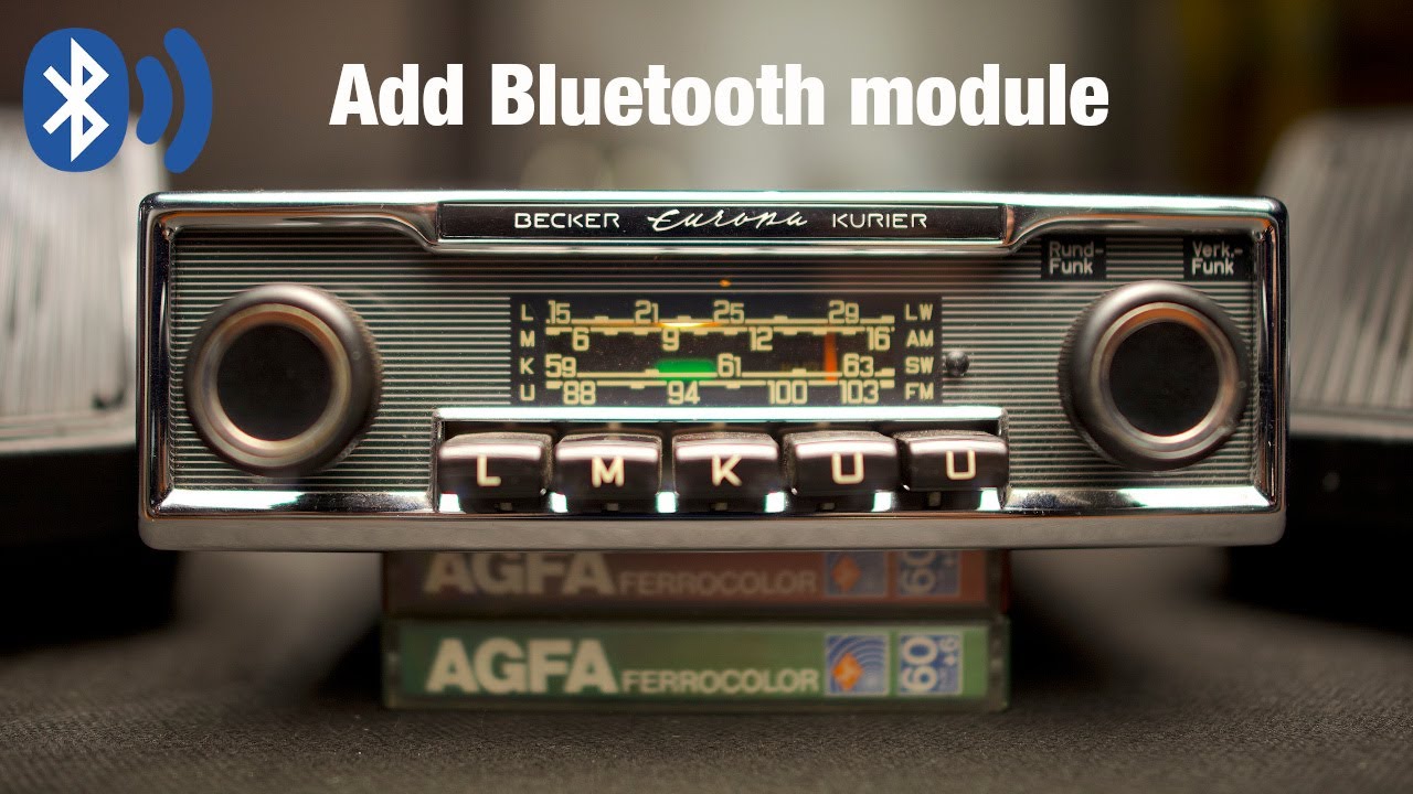 The Ultimate Vintage Radio Upgrade: Bluetooth Module - YouTube