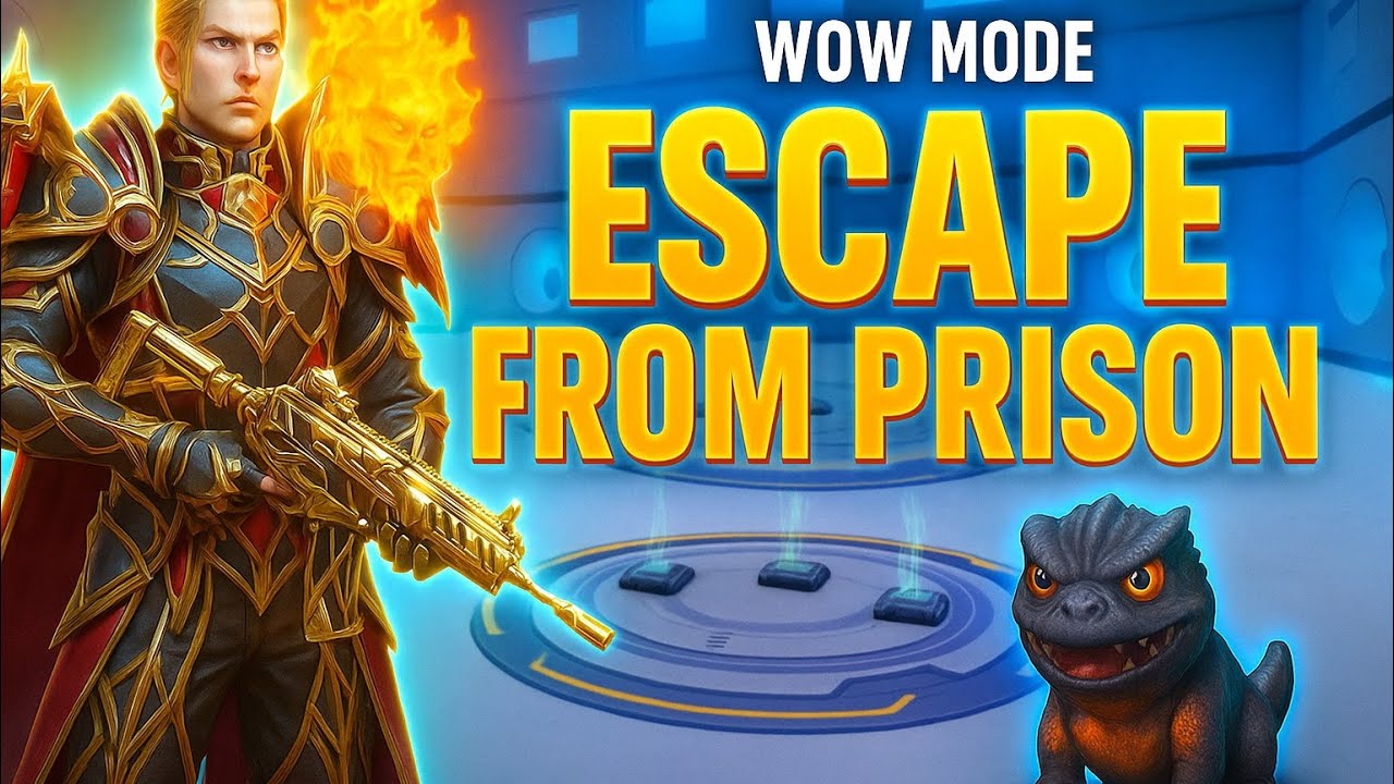 BGMI WOW Mode: Escape From Prison 🔥 | Full Gameplay & Tips | #bgmi ...