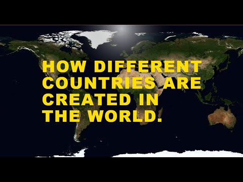 🌍How different countries are created in the world🌏. - YouTube