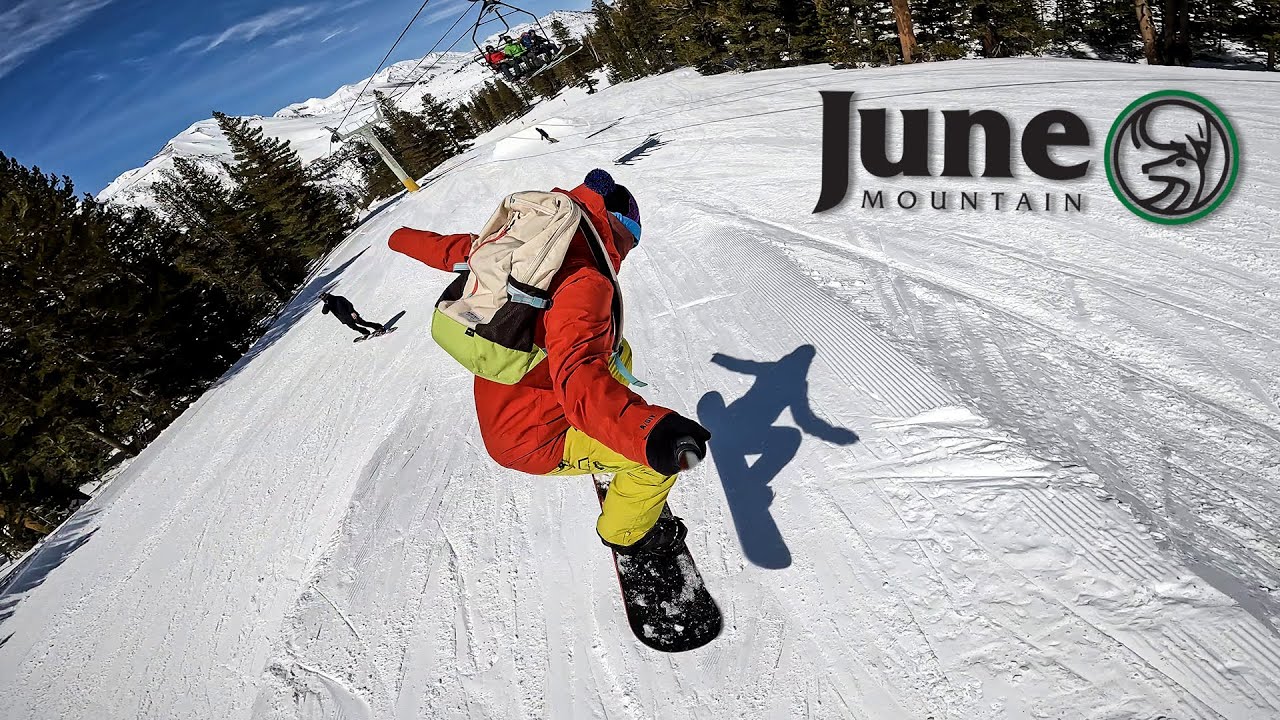 JUNE MOUNTAIN SNOWBOARDING : Bucky's Playground (TERRAIN PARK) - YouTube