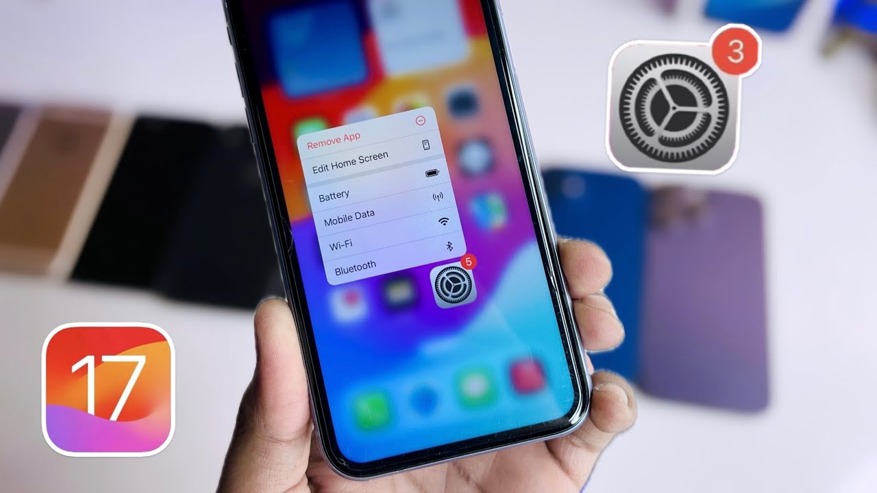 5 Important Settings of iOS 17 - You should change Right NOW ...