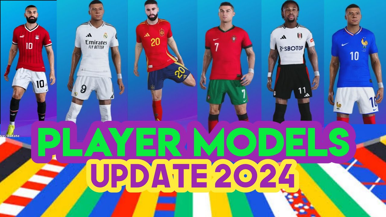 PES 2021 New Player Models Update 2024 - YouTube