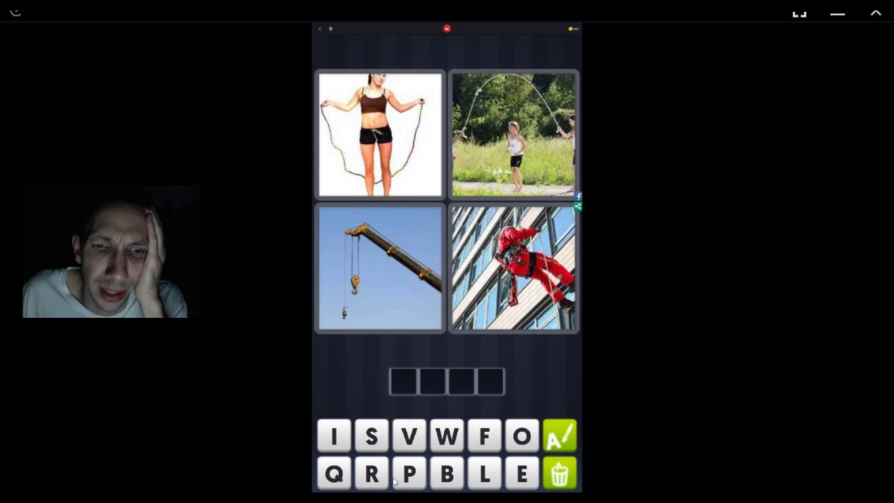4 Pics 1 Word, level 62 solved - YouTube
