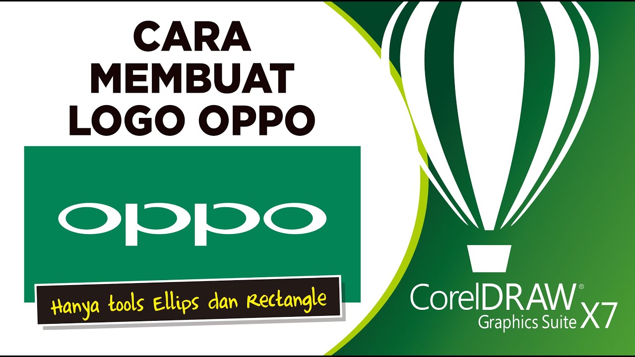 Cara membuat logo OPPO | mudah, cuma 3 menit selesai... - YouTube