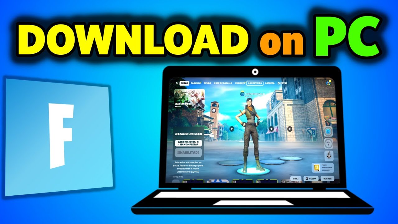 How To Download Fortnite on Windows 10/11 - YouTube