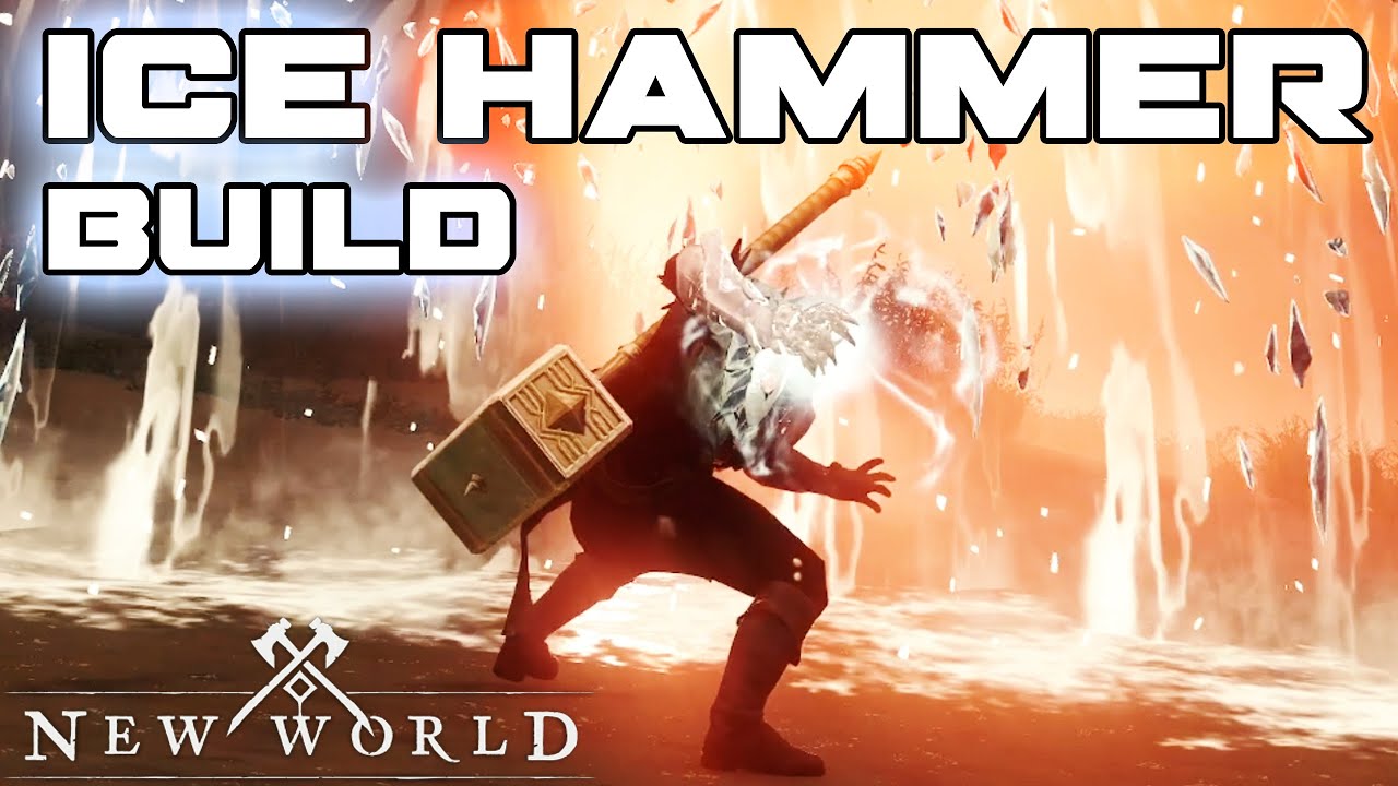 ICE HAMMER: New World Build Guide - Ice Gauntlet / War Hammer (PvP ...