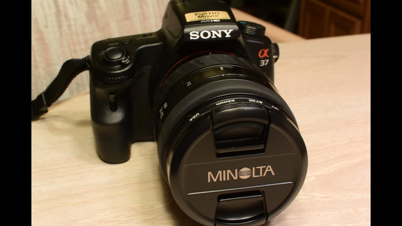 New old stock Minolta 62mm lens cap. - YouTube