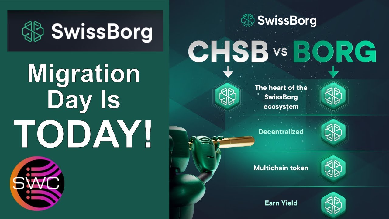 SwissBorg CHSB Token Migrates To BORG Today! 'Will The Price Be ...