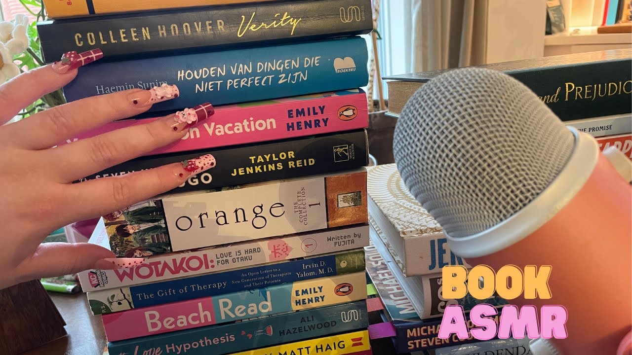 📚 ASMR Book Tapping & Scratching 📚 (No Talking) - YouTube
