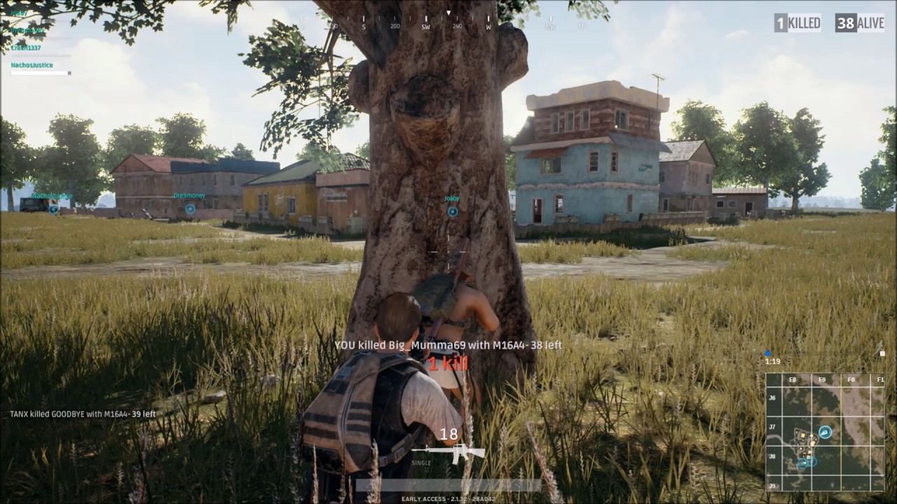 PlayerUnknown's Battlegrounds - Luke shot first - YouTube