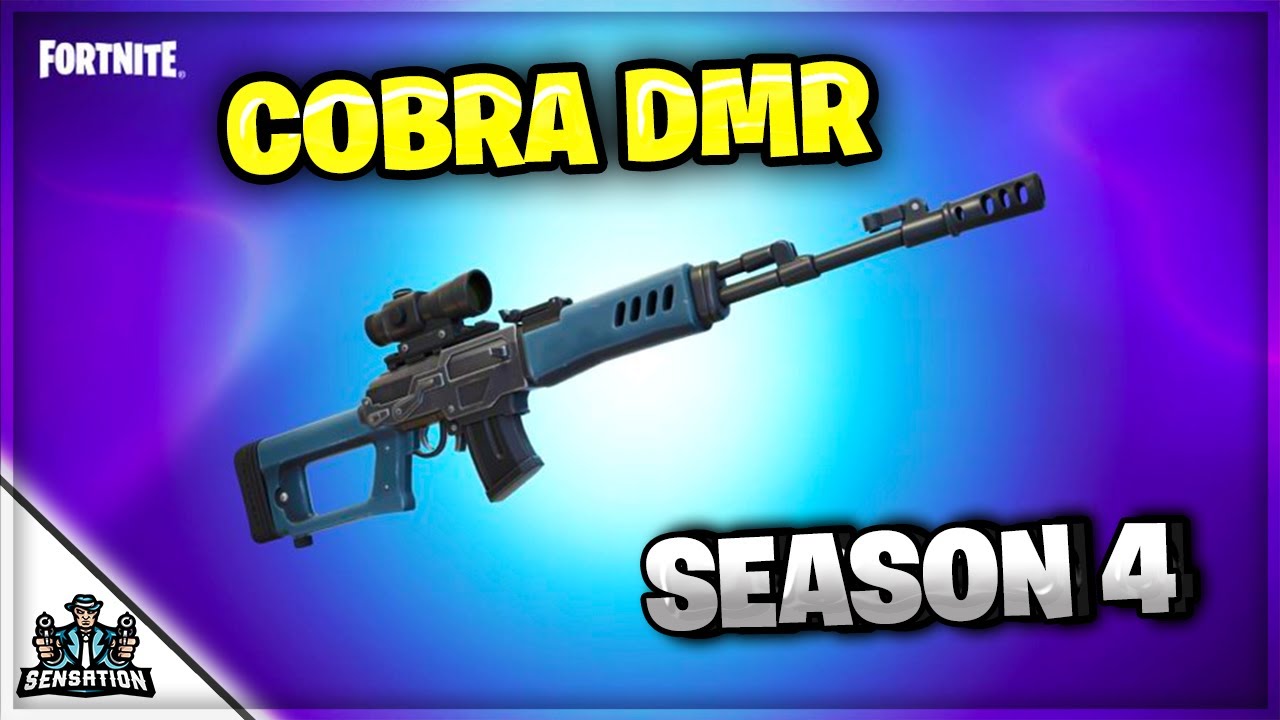 NEW COBRA DMR FORTNITE - YouTube