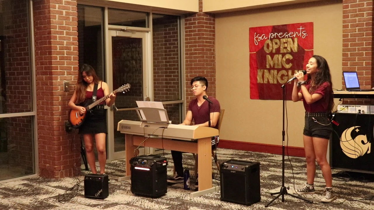 Open Mic Knight 2019 - Gabriel Maghari, Hannah Restuccia and Aimee ...