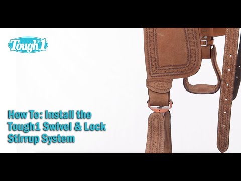How To: Install the Tough1 Swivel & Lock Stirrup System - YouTube