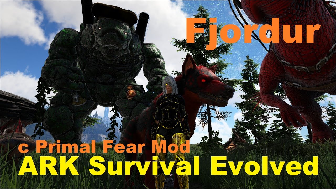 ARK Survival Evolved: Fjordur с Primal Fear Mod#18 - YouTube