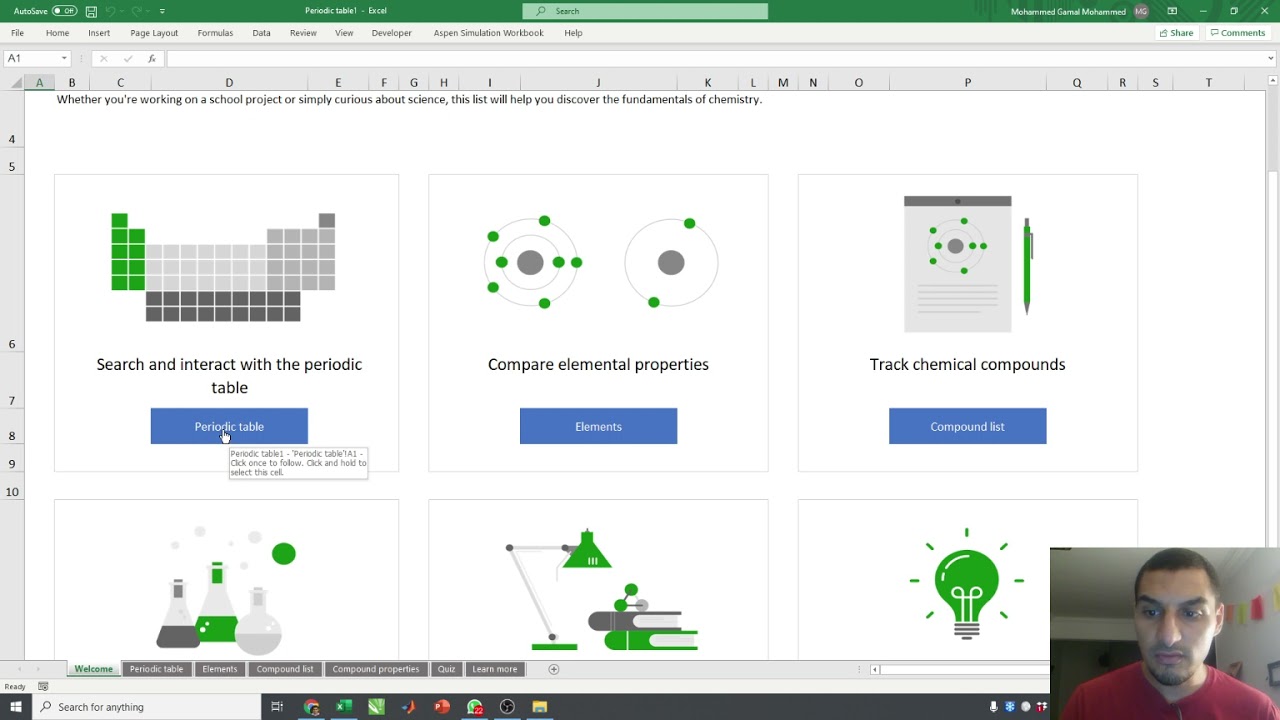 Excel for Chemical Engineers | 68 | Microsoft Excel templates - YouTube
