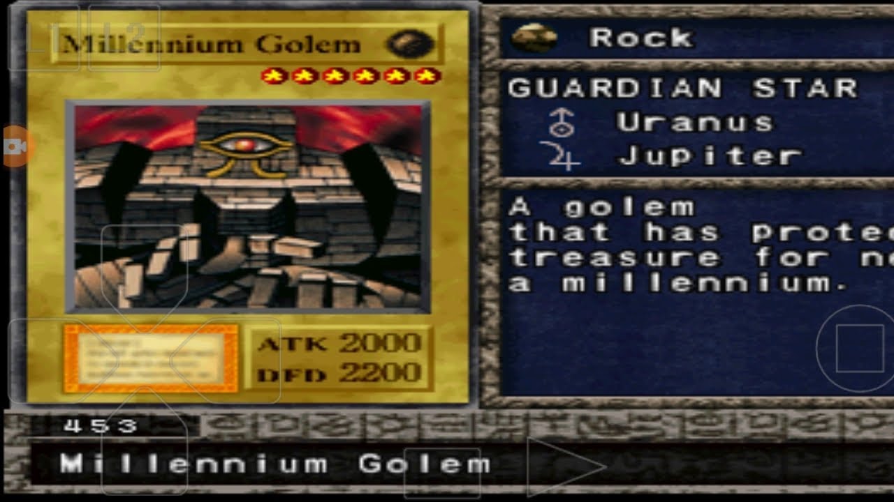 UNBOXING YUGIOH FORBIDDEN MEMORIES SERANGAN MONSTER MILLENIUM GOLEM ...