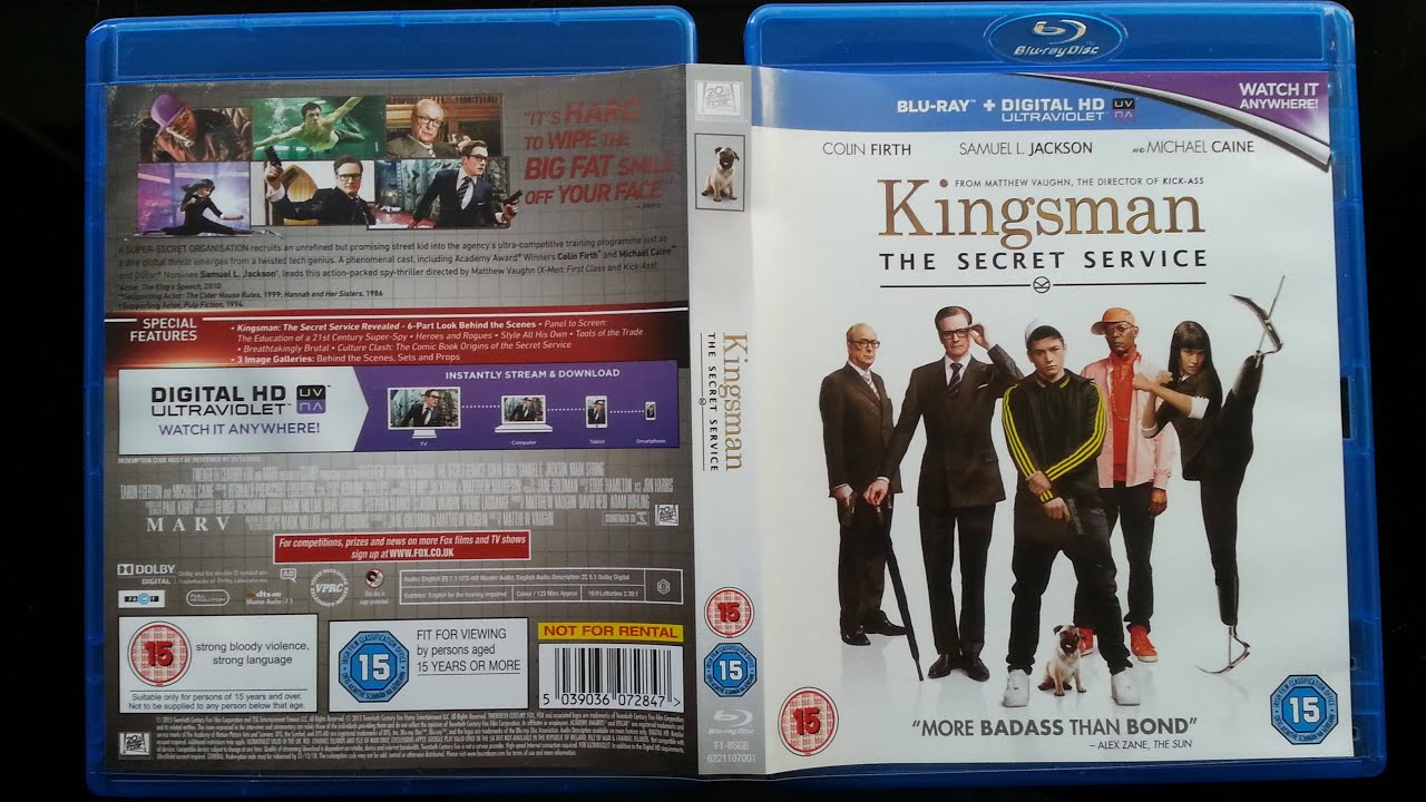 Kingsman - The Secret Service Blu-Ray Product Review - YouTube