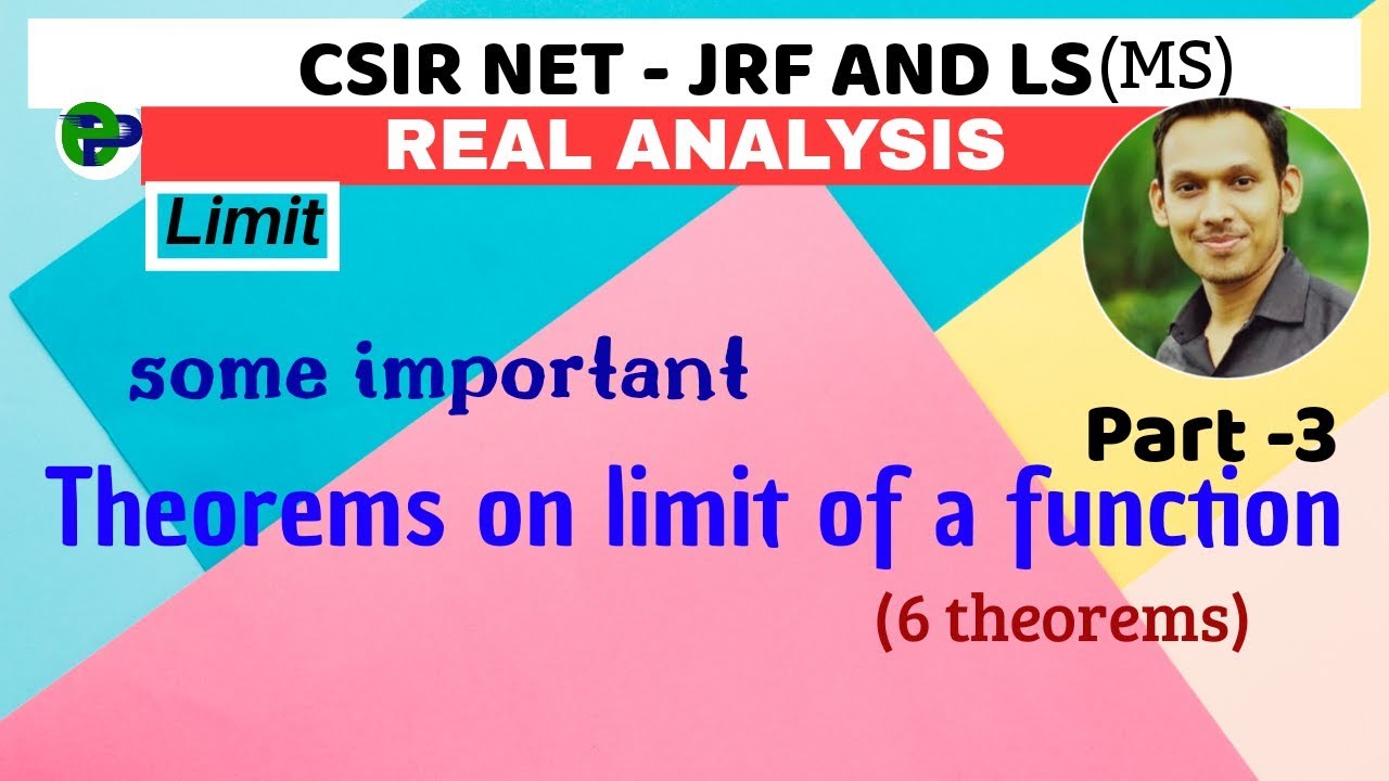 Some important theorems on Limit of a function | Limit | Part - 3 - YouTube