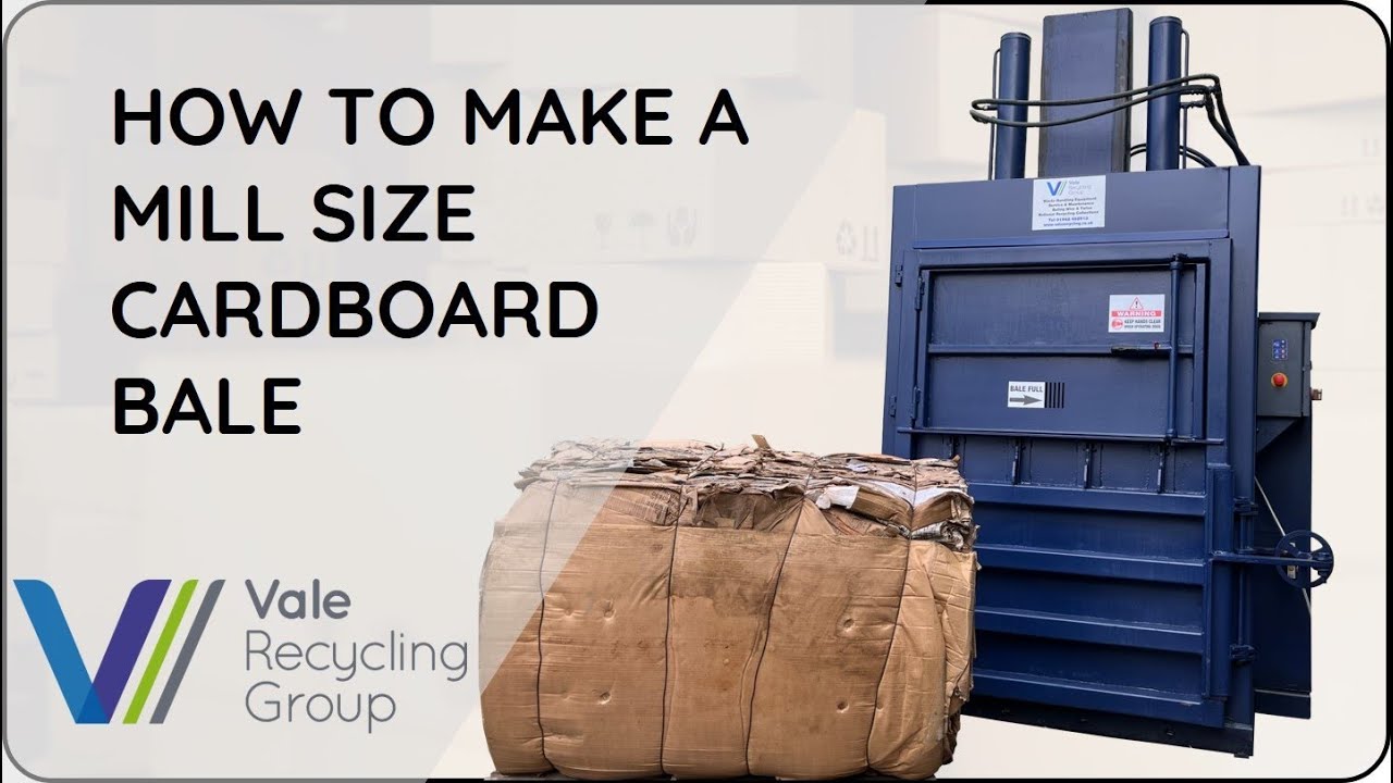 CK500 Vertical Mill Size Baler Operating Video - YouTube