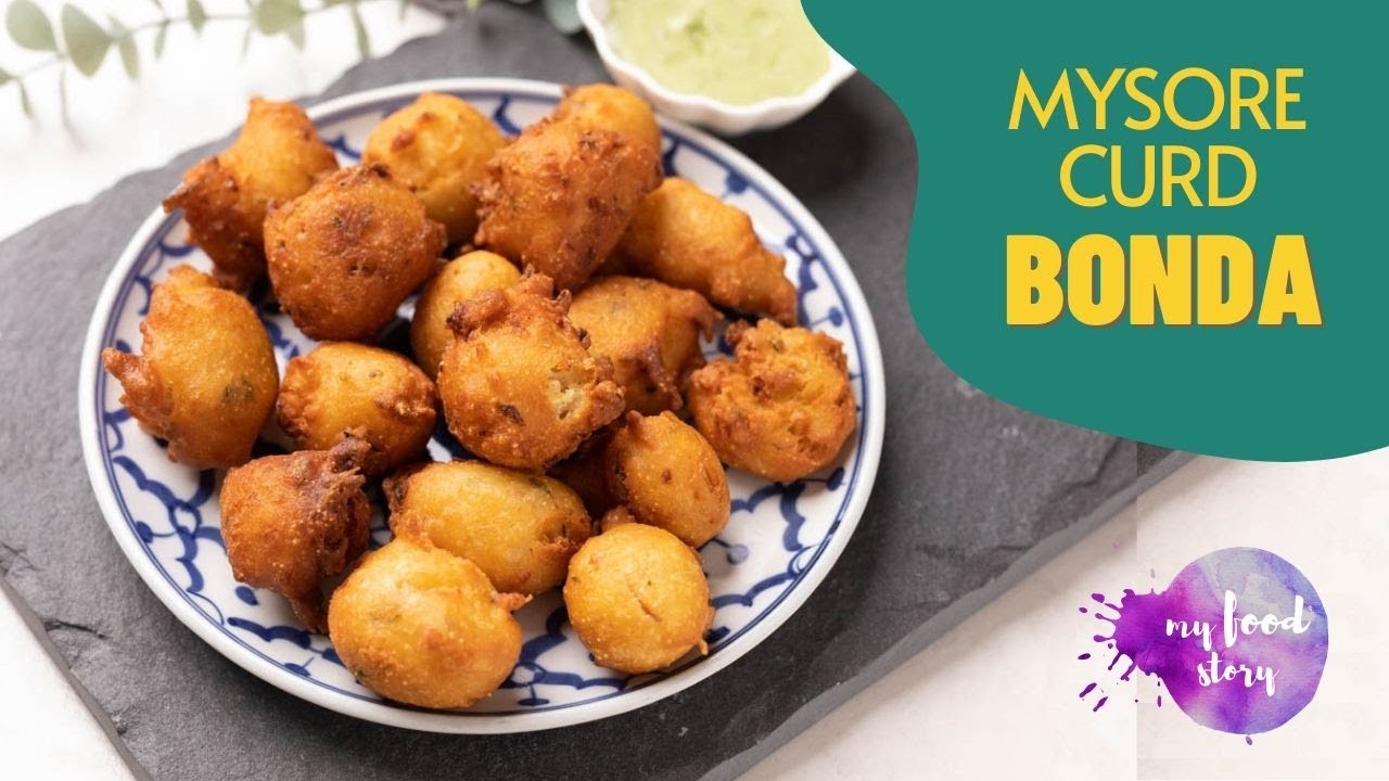 Mysore Curd Bonda | Perugu Bonda - YouTube