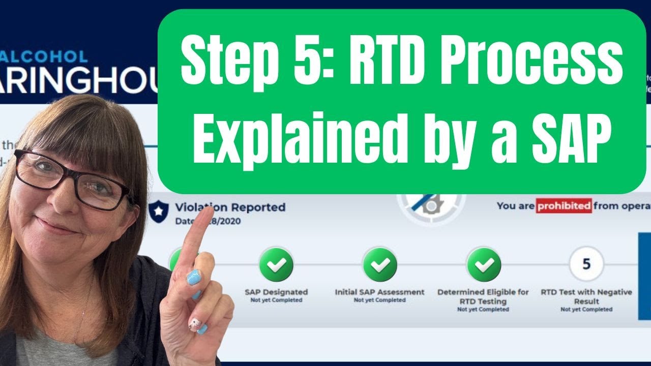 SAP Process Step 5 Explained for CDL Drivers - YouTube
