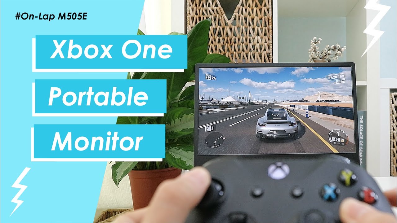 Portable Gaming Monitor─ 15.6-inch M505 & Xbox One/ PS4｜GeChic - YouTube