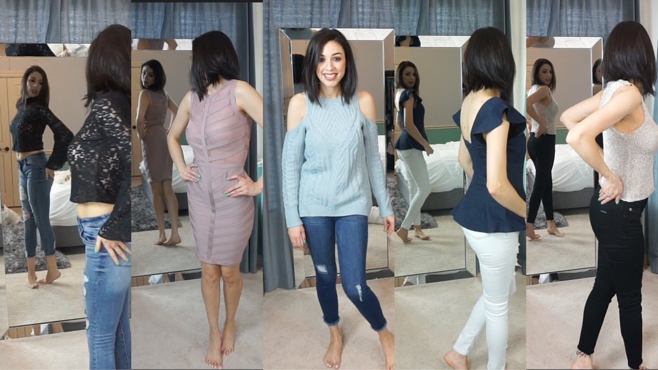 MASSIVE Spring Clothing Haul & Try On - YouTube