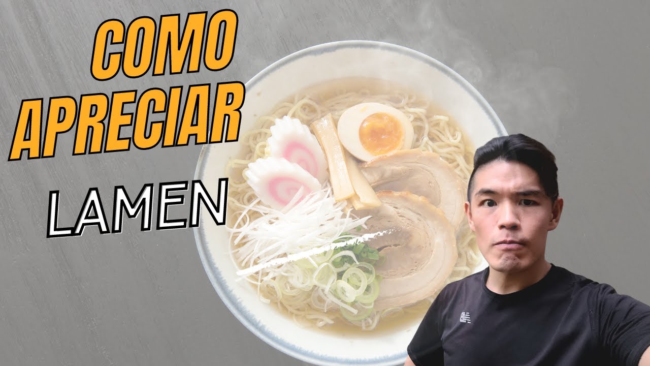Será que existe um jeito certo de comer Lamen? - YouTube
