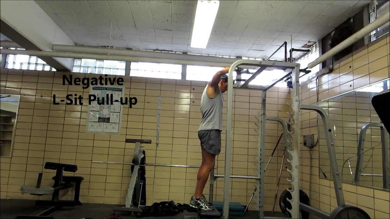 Awesome Bodyweight L-Sit Pull-up, Variations and Progression - YouTube