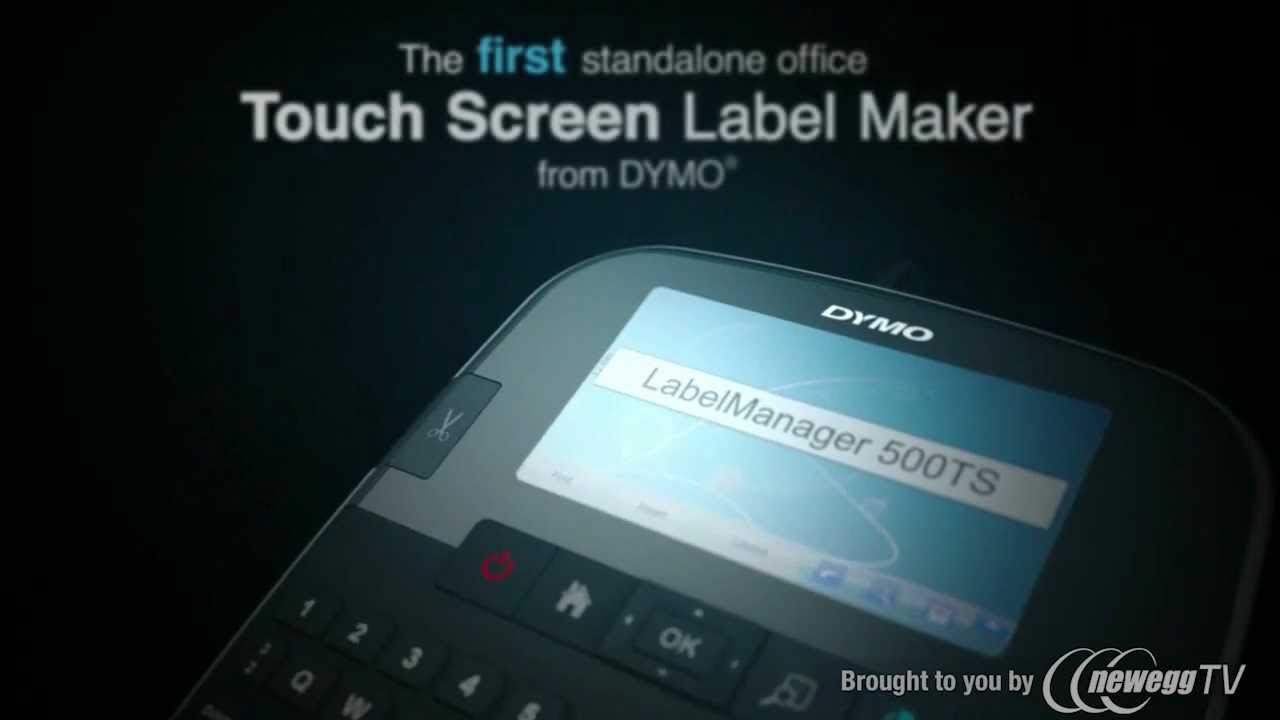 Product Tour: DYMO LabelManager 500TS Thermal Touch Screen Label ...