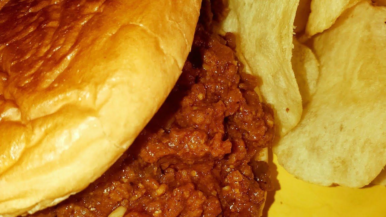 Sloppy Joes using Manwich Bold - YouTube