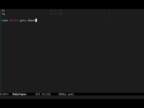 Character Literals in Ruby - YouTube